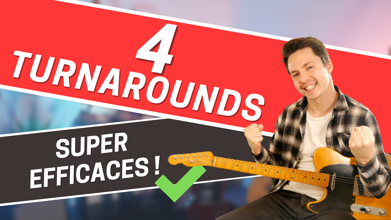Turnaround guitare : 4 plans super efficaces ! - Objectif Guitare